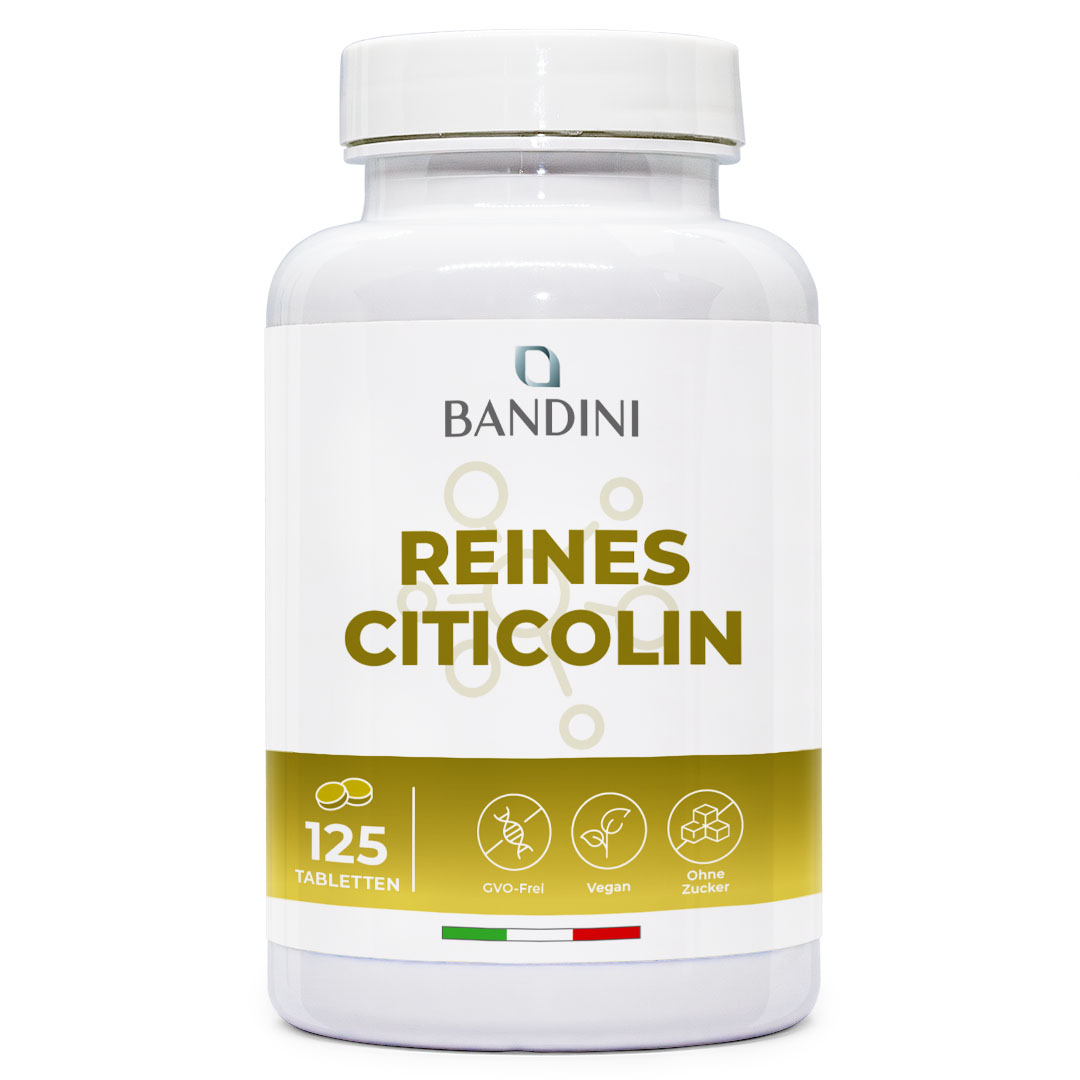 Citicolin CDP Cholin 125 Tabletten – Gedächtnis und Konzentration